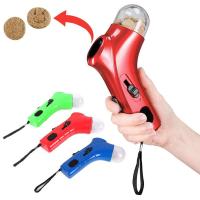 China Creative Mini Dog Snack Launcher Interactive Pet Food Catapult Jump Training Tools for sale