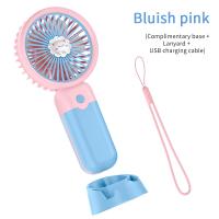 China Rechargeable Desktop Home Mini Application Air Cooling Mini Portable USB Hand Fan for sale