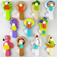 China Cute Mini Electric Hand Fan Adorable Cartoon Kids Portable Fan Toy for sale