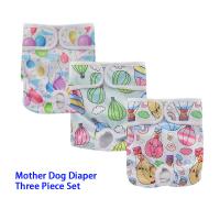 China Reusable Pet Accessories Dogs Underpants Anti Harassment Washable Female Dog Diaper for sale