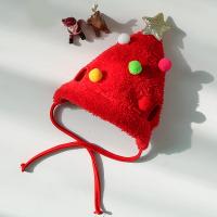 China Christmas Dog Hat Cute Pet Accessories Tree Hat Slip Towel Bib For Teddy Fadou for sale