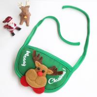 China Christmas Dog Hat Cute Pet Accessories Tree Hat Slip Towel Bib For Teddy Fadou for sale