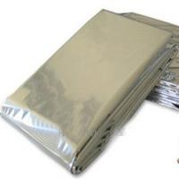 China Outdoor First Aid Rescue Kit Windproof Emergency Survival Foil Blanket Folding Thermal Blanket Wrap for sale