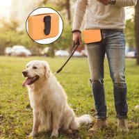China Pet Supplier Dog Treat Pouch Portable Walking Eco Friendly Silicone Dog Treat Bag Pet Training Food Storage Containers for sale