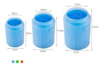 China Portable Pet Dog Foot Washing Cup pet grooming tool Pet Dog Paw Cleaner Cup Pet Dog Paw Cleaner for sale