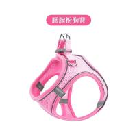 China Breathable Mesh Vest Pet Leash Reflective Chest Harness dog cat collar Walking Pet Leash With Reflective Strips for sale