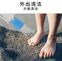 China Portable Pet Dog Shower Head Outdoor Water Sprayer Pet Bathing Tools Water tube Dog Paw Cleaner Silicone Pet Dog Shower Head for sale