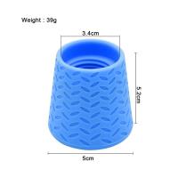 China Portable Pet Dog Shower Head Outdoor Water Sprayer Pet Bathing Tools Water tube Dog Paw Cleaner Silicone Pet Dog Shower Head for sale
