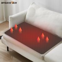 China Mydays Outdoor USB/Type-C Powered Heated Sleeping Bag Heater Mat Large Size Heating Sleeping Bag Pad Liner for sale