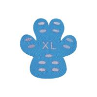 China Pets Anti-Dirty Shoes  Dogs Anti-slip Silicon Dog Pet Paw Protector Sole Anti-scald Self Adhesive Dog Claw Stickers for sale