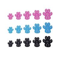 China Pets Anti-Dirty Shoes  Dogs Anti-slip Silicon Dog Pet Paw Protector Sole Anti-scald Self Adhesive Dog Claw Stickers for sale