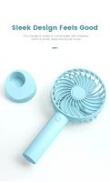 China LP Portable Usb Handheld Fan Lash Table Fan Summer Must Have Rechargeable Battery Portable Air Cooling Usb Mini Fan for sale