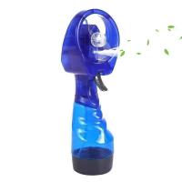 China Battery Powered Summer Outdoor Travel Hand Held Standing Mini Portable Water Mist Spray Bottle Cooling Fan with Water Tank for sale