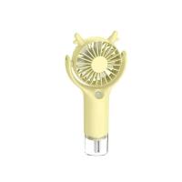 China 2025 New Arrival Portable Cooling Water Spray Handheld Misting Fan Mini Wireless Mini Portable Hand Fan Rechargeable Mist Fan for sale