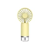China Portable Water Spray Mist Fan Electric Usb Rechargeable Hand Mini Fan Humidification Water Cooling Fan for sale