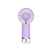China Portable Water Spray Mist Fan Electric Usb Rechargeable Hand Mini Fan Humidification Water Cooling Fan for sale