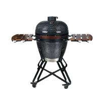 China KIMSTONE   23.5 Inch Smoker Barbecue Grills Kamado Joe Cooking Ceramic Bbq for sale