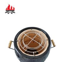 China Kimstone High Quality 21 Inch  Ceramic Charcoal Smoker Grill  Tandoor Oven Big Space Hanging Grill Portable for Outdoor & Indoor for sale