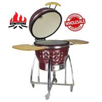 China KIMSTONE Hot Sale Komodo Diamond 24 Inch Parrilla Para Barbacoas Outdoor Bbq Ceramic burner Pizza Oven Kamado Charcoal Bbq Grill for sale
