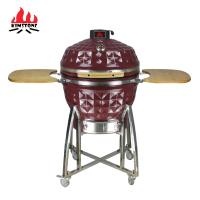 China KIMSTONE Hot Sale Komodo Diamond 24 Inch Parrilla Para Barbacoas Outdoor Bbq Ceramic burner Pizza Oven Kamado Charcoal Bbq Grill for sale