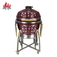 China KIMSTONE Hot Sale Komodo Diamond 24 Inch Parrilla Para Barbacoas Outdoor Bbq Ceramic burner Pizza Oven Kamado Charcoal Bbq Grill for sale