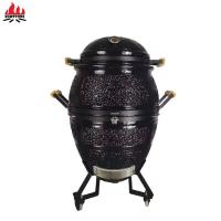 China KIMSTONE New Product 21 Inch Tandoor Oven Charcoal Smoker Grill Outdoor Cooking Grill Wide Space High-efficiency Grill for sale
