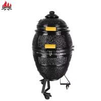 China KIMSTONE New Product 21 Inch Tandoor Oven Charcoal Smoker Grill Outdoor Cooking Grill Wide Space High-efficiency Grill for sale