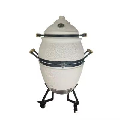China KIMSTONE 21 Inch Tandoor Smoker Smokeless Charcoal-fired Stylish and Modern Kamado Smoker Easy Temperature Reading for sale