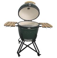 China KIMSTONE Large 28 Inch Kamado Grill Outdoor Kitchen Charcoal Barbecue Grill Smokeless Camping Barbecue Grill for sale