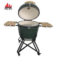 China KIMSTONE Large 28 Inch Kamado Grill Outdoor Kitchen Charcoal Barbecue Grill Smokeless Camping Barbecue Grill for sale