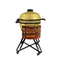 China KIMSTONE 2023 New Bbq Grill Parrilla Kamado 24 with Kamado Heat Deflector Bbq Grill Grate Lifter Cooking Gripper for sale