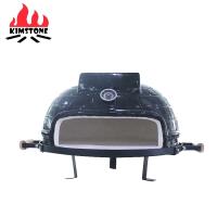 China KIMSTONE 2022 Professional Forno a Legna Outdoor Wood Burning Portable Horno Pizzero Charcoal Grill Dome Pizza Ovens for Sale for sale