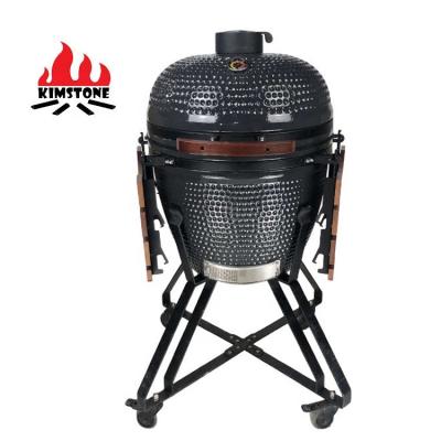 China KAMADO 23.5 Inch Kamodo BBQ Asado Keramik Meat Grill Chinese Wholesale 2023 Outdoor Ceramic Barbecue Kamado for sale