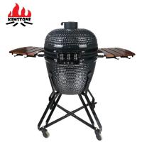 China KAMADO 23.5 Inch Kamodo BBQ Asado Keramik Meat Grill Chinese Wholesale 2023 Outdoor Ceramic Barbecue Kamado for sale