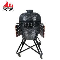China KAMADO 23.5 Inch Kamodo BBQ Asado Keramik Meat Grill Chinese Wholesale 2023 Outdoor Ceramic Barbecue Kamado for sale