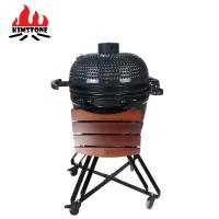 China KAMADO 23.5 Inch Kamodo BBQ Asado Keramik Meat Grill Chinese Wholesale 2023 Outdoor Ceramic Barbecue Kamado for sale