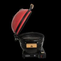 China New Product Kimstone Kimtop Series Tabletop Gas Kamado Grill 15 Inch Barbecue With Family for sale