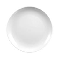 China Super White 8inch Ceramic Plate for Charm Kitchen for sale