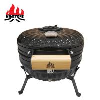 China KIMSTONE 12 Inch Media Oven Tandoori Commercial Kamado Griller Charcoal for Restaurant Ahumador De Carbon Grill Egg Kamado for sale