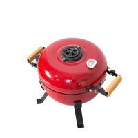 China 12 Inch Baking Backyard Burger Mobile Korea Barbecue Restaurant Equipment Tabletop Bbq Hibachi Cast Iron Charcoal Kamado Grill for sale