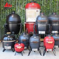 China Auplex Kimstone Kamado Style Ceramic  Smoker Bbq Grill 13 Inch Charcoal Bbq Grill for sale