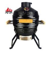 China KIMSTONE 13Inch Cast Iron Cooking Grid Ahumador De Carbon Grill Egg Kamado Griller Barbecue Grill Charcoal Cheap for sale
