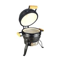 China KIMSTONE 13Inch Cast Iron Cooking Grid Ahumador De Carbon Grill Egg Kamado Griller Barbecue Grill Charcoal Cheap for sale