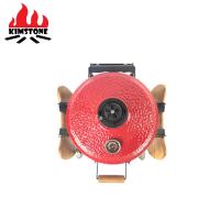 China 16 Inch Kamado Temperature Large 46 Cm Fire Fan Komado Ceramic Accessories Big Kamado Grill for sale