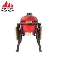 China 16 Inch Kamado Temperature Large 46 Cm Fire Fan Komado Ceramic Accessories Big Kamado Grill for sale
