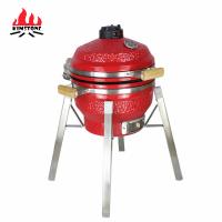 China Pouces Outdoor Kitchen Deflector Kamado 16 Inch Parts Tools Accessories Divide Conquer Bbq Ceramic Charcoal Grill Smoker for sale