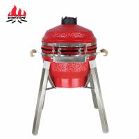 China Pouces Outdoor Kitchen Deflector Kamado 16 Inch Parts Tools Accessories Divide Conquer Bbq Ceramic Charcoal Grill Smoker for sale