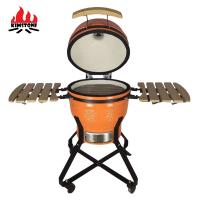 China KIMSTONE 18 Inch BIG Kamado Ceramic BBQ Charcoal Grill EGG for PARTY Kamadokak for sale