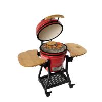China Uovo Kamado 18inch Charcoal Block Barbacoa Ceramic Kamado Elektrische Foshan Kamado Grills Kimstone Bbq Grill Garden Family Bbq for sale