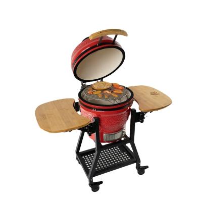China Uovo Kamado 18inch Charcoal Block Barbacoa Ceramic Kamado Elektrische Foshan Kamado Grills Kimstone Bbq Grill Garden Family Bbq for sale